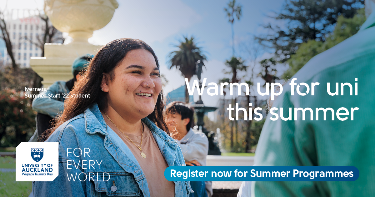 Kōkiri Raumati | Summer Programmes resource pack - The University of ...